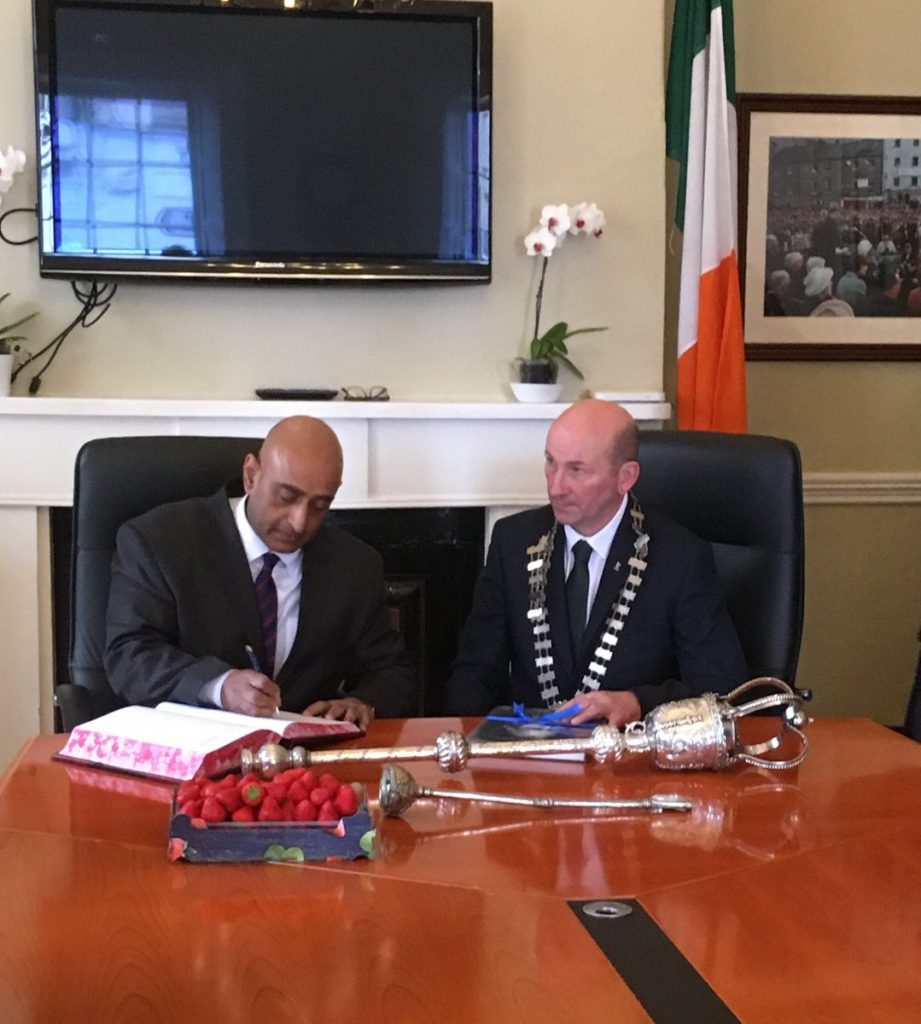 Civic reception for India Ambassador in New Ross | WexfordToday.com